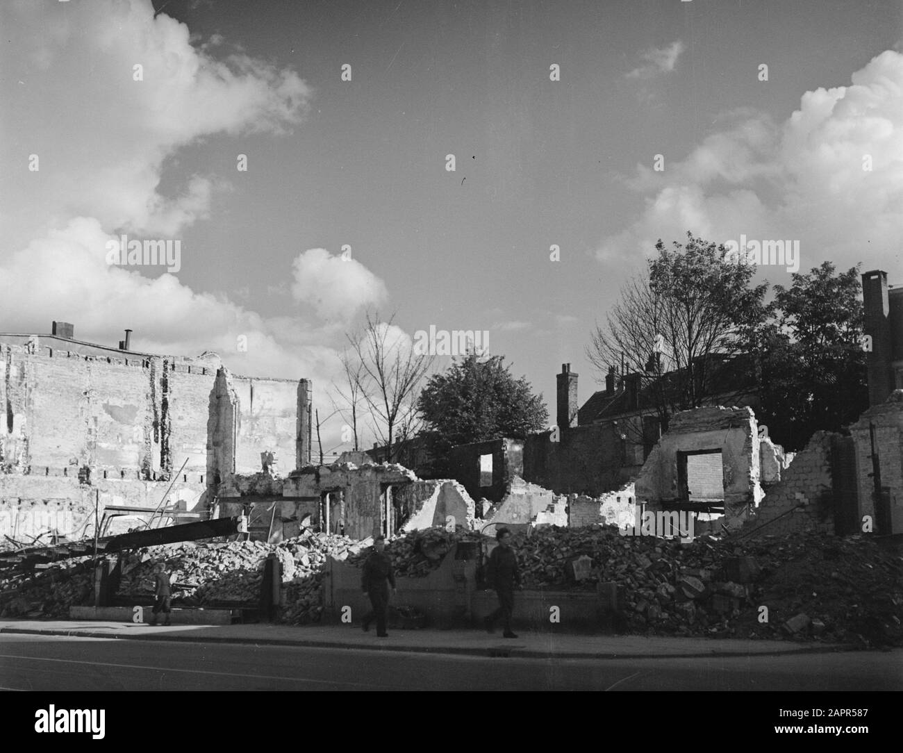 Destruction: Arnhem [Destroyed buildings] Date: June 1945 Location ...
