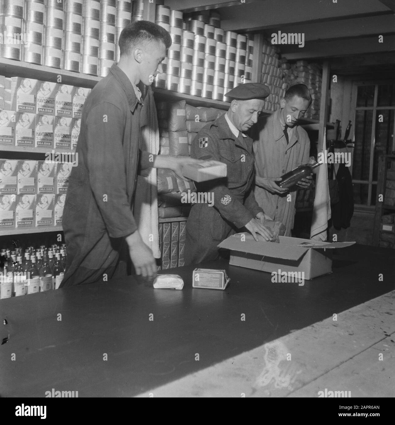 'Grocery shop of prince Bernhard' [assistance to children's homes ...