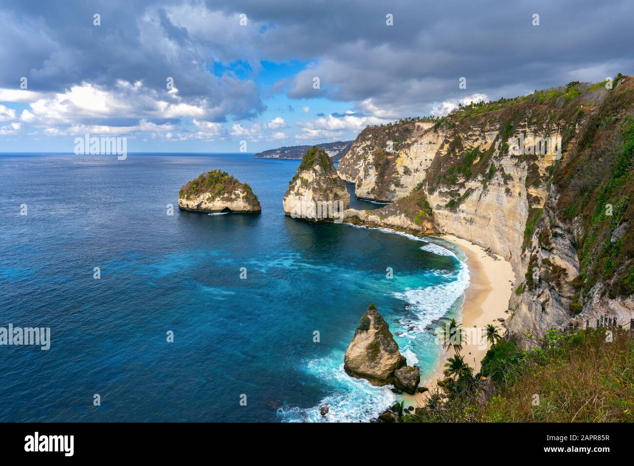 Aerial scenic nusa penida view hi-res stock photography and images - Alamy