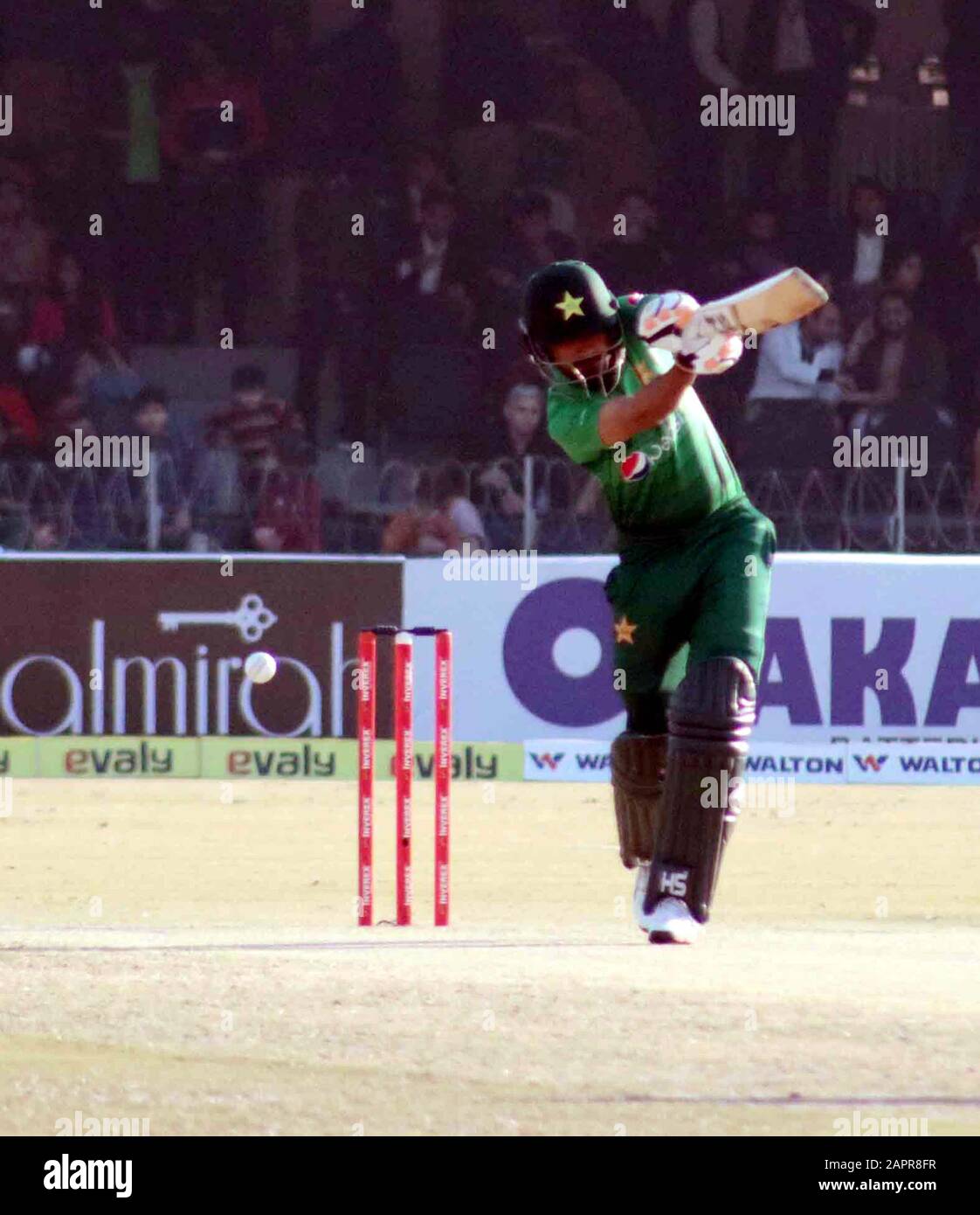 Pakistan Cricket Team All Rounder, Muhammad Hafeez in action during the ...