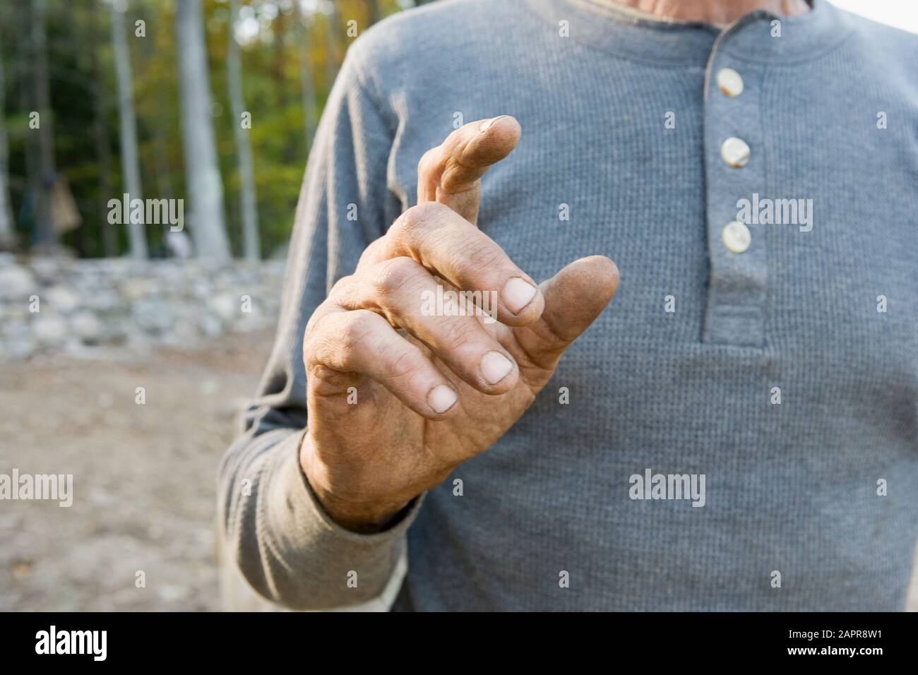 Mid section view of man Stock Photo - Alamy