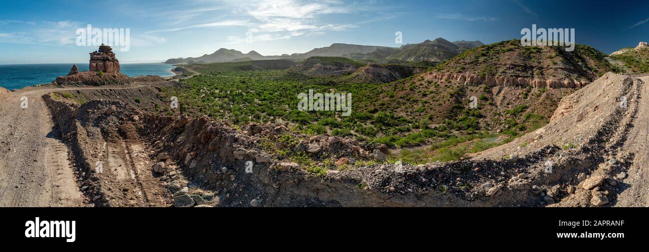 Rock desert in Mexico baja california landscape beautiful colors of ...