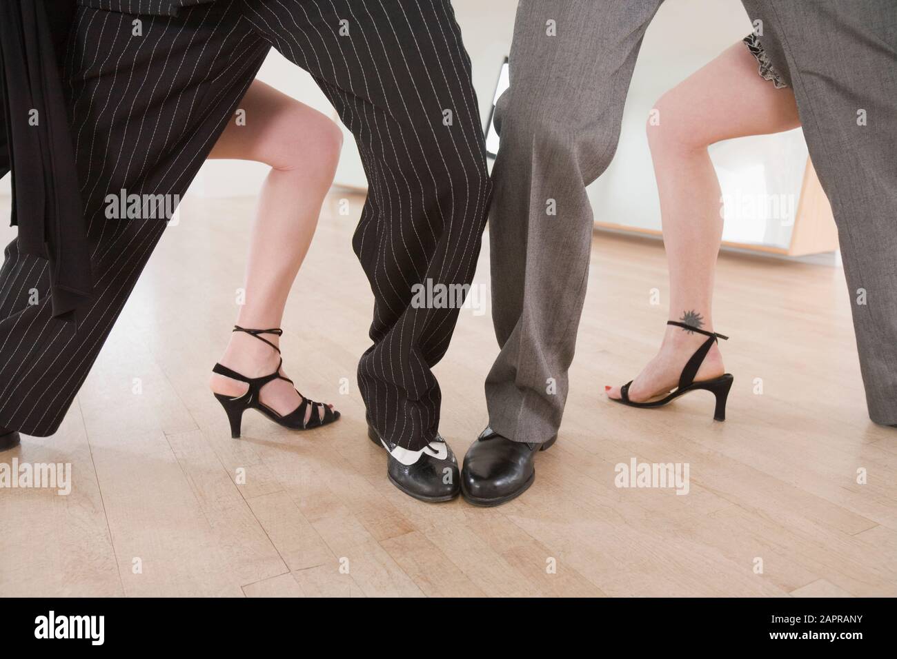 Two women dancing tango hi-res stock photography and images - Alamy