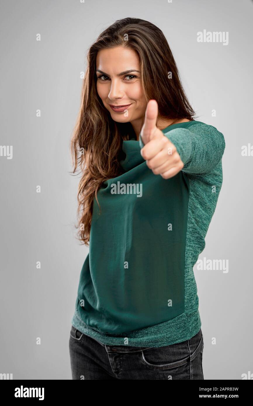 Positive smile hi-res stock photography and images - Alamy