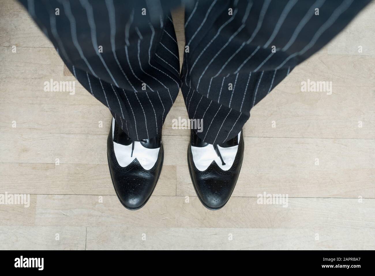 Low section view of a dancer standing Stock Photo - Alamy