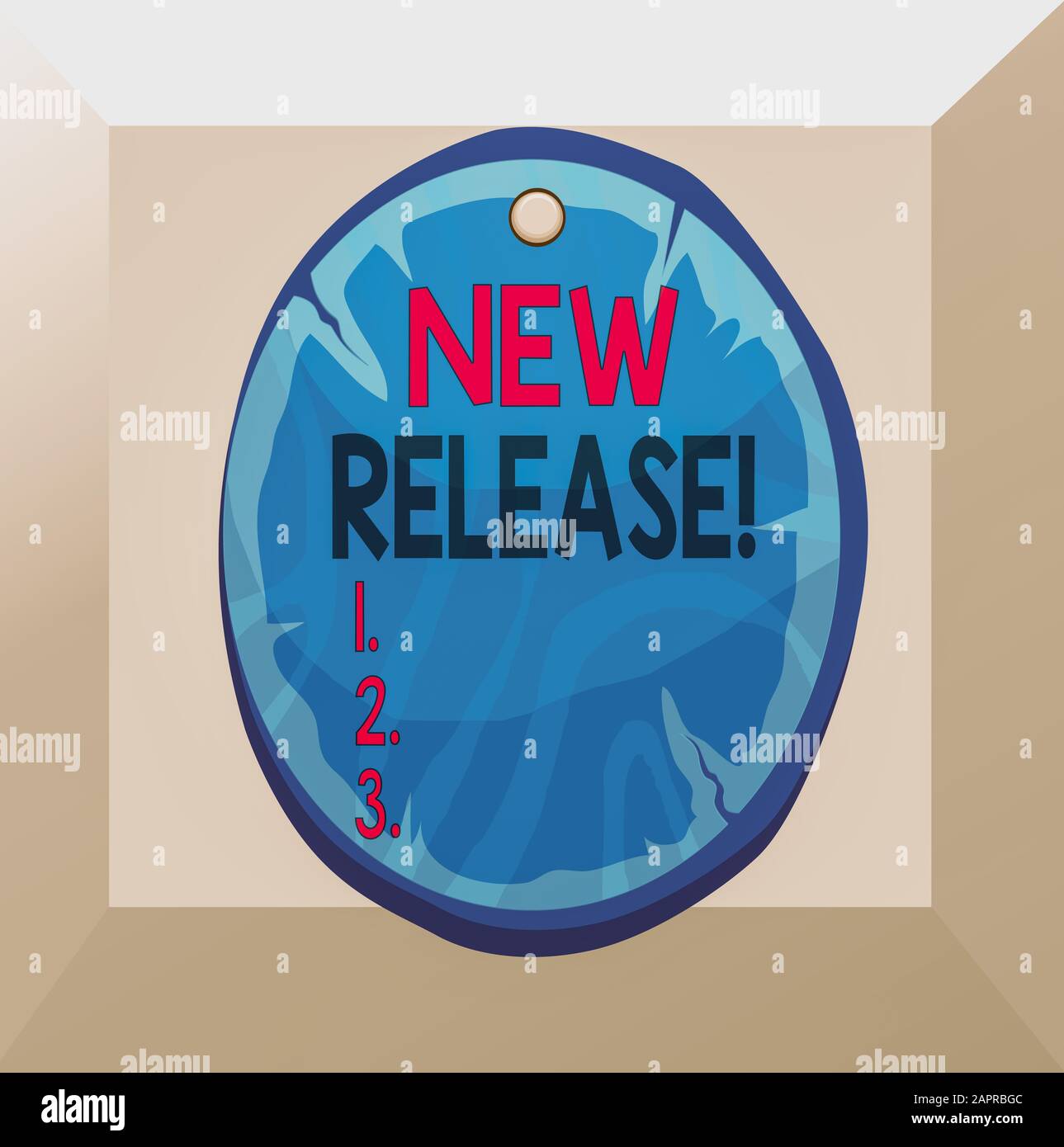 Conceptual hand writing showing New Release. Concept meaning announcing ...