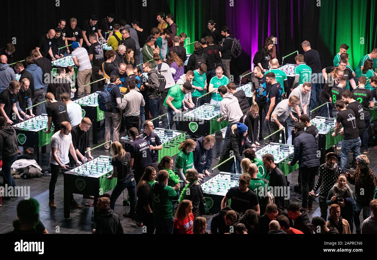 World record table soccer hi-res stock photography and images - Alamy