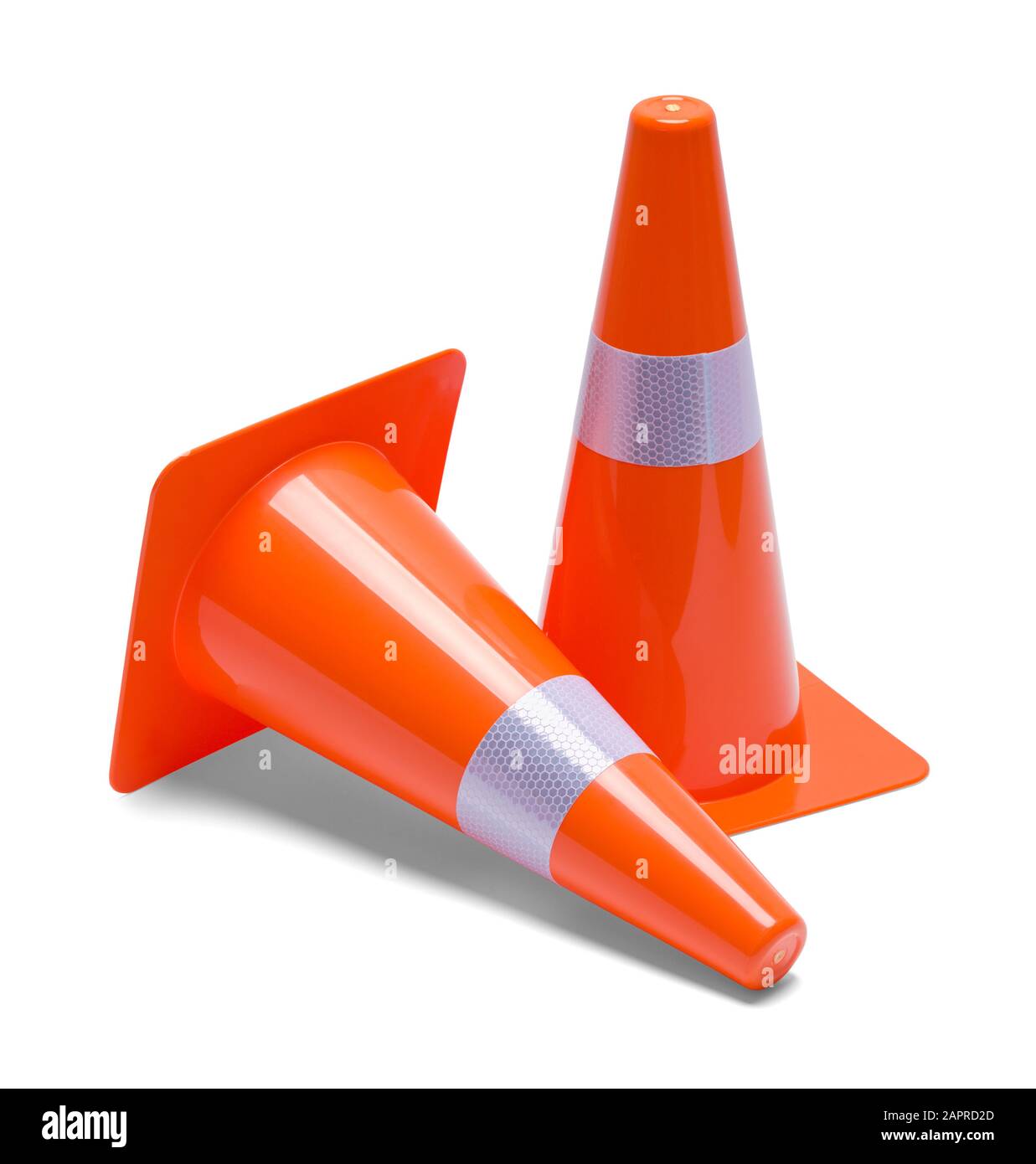 Reflective traffic cone hi-res stock photography and images - Alamy