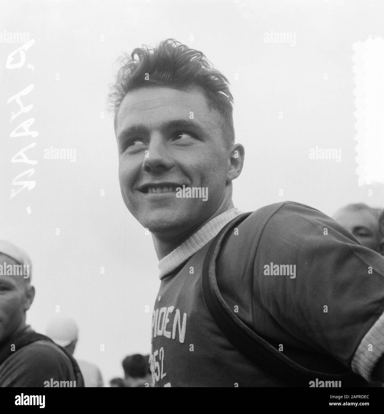 Cyclist preparation Black and White Stock Photos & Images - Alamy