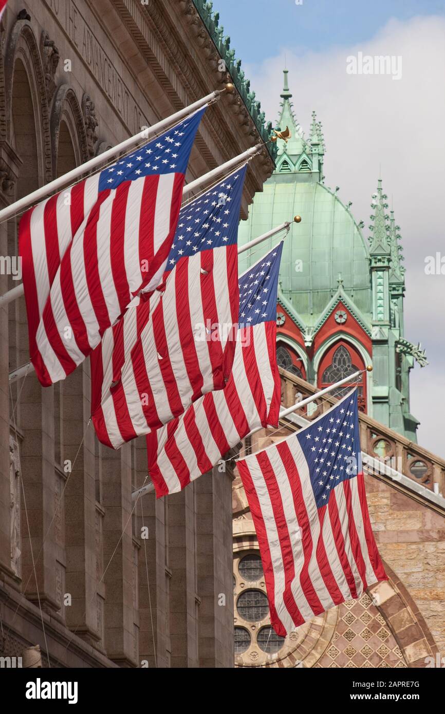 Historical flags of the united states hi-res stock photography and ...