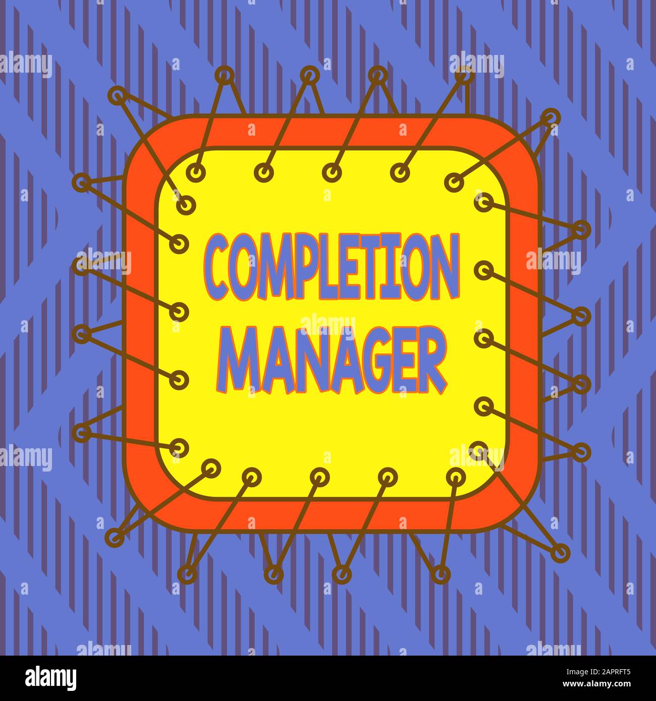 Conceptual hand writing showing Completion Manager. Concept meaning ...