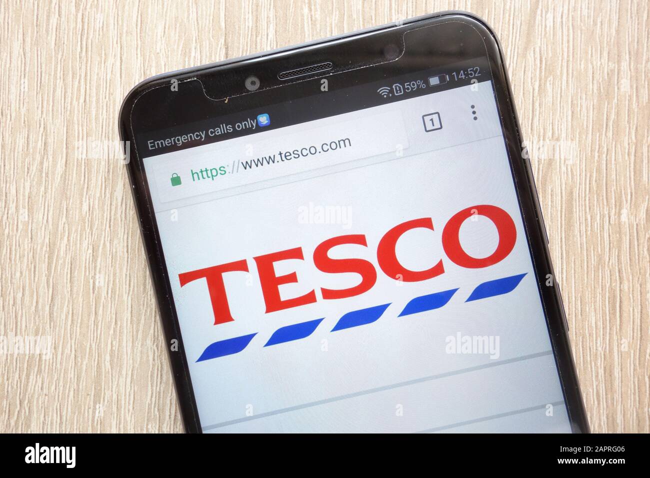 Tesco website hi-res stock photography and images - Alamy