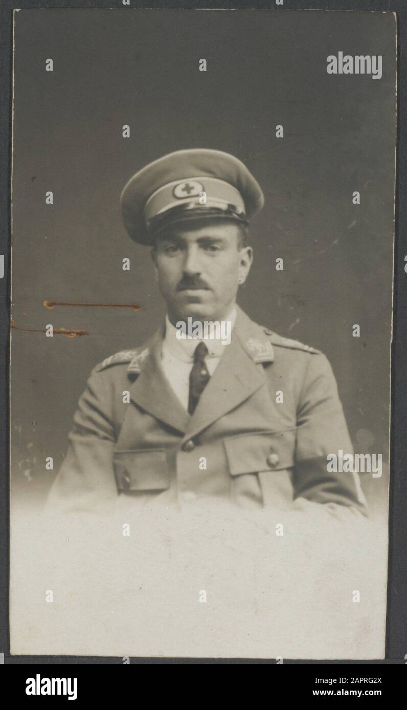 Russia Portrait of Philips Fisherman in Red Cross uniform Date: 1914/01 ...