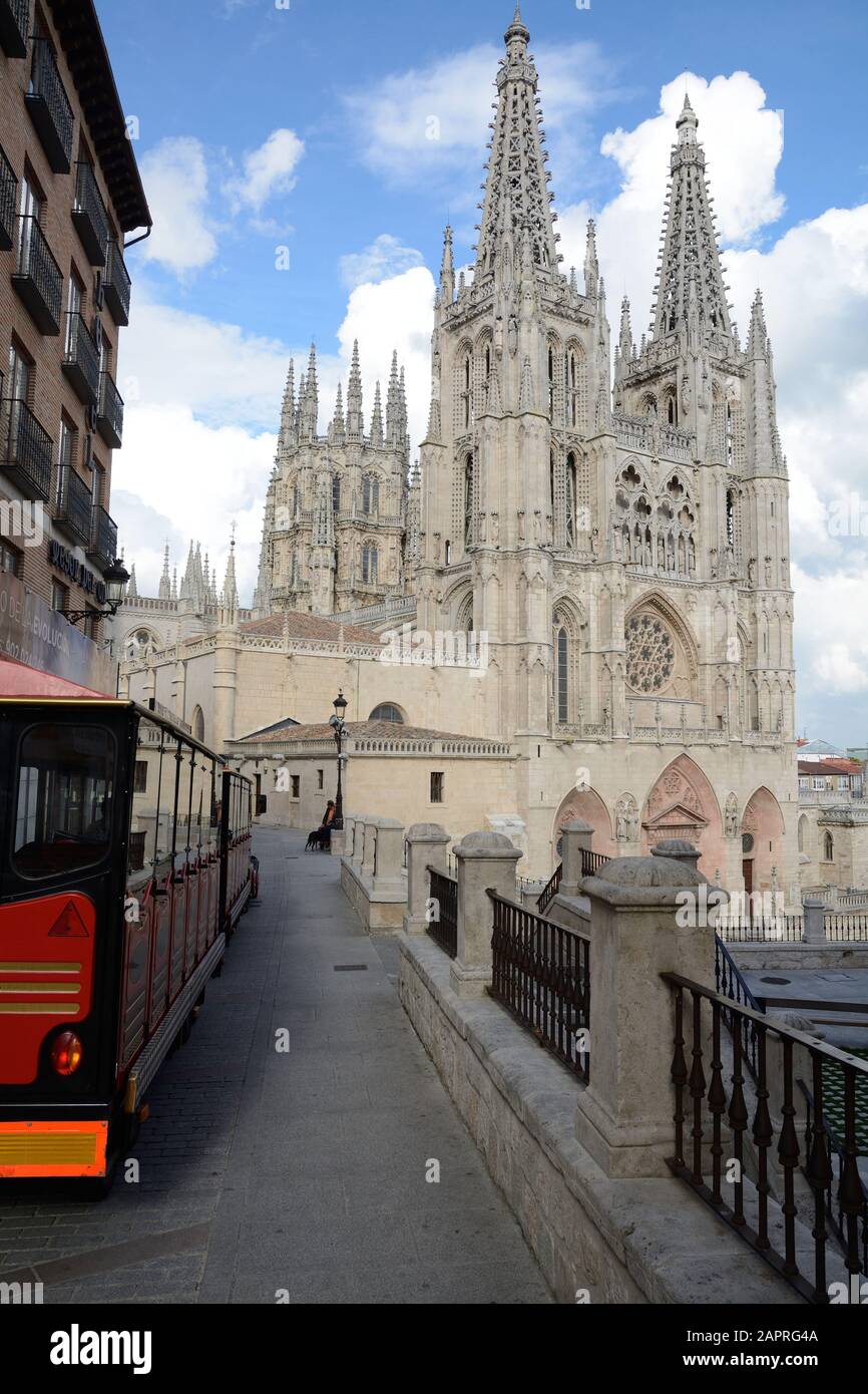 Burgos Cathedral Spanish monument is a Gothic-style Roman Catholic ...