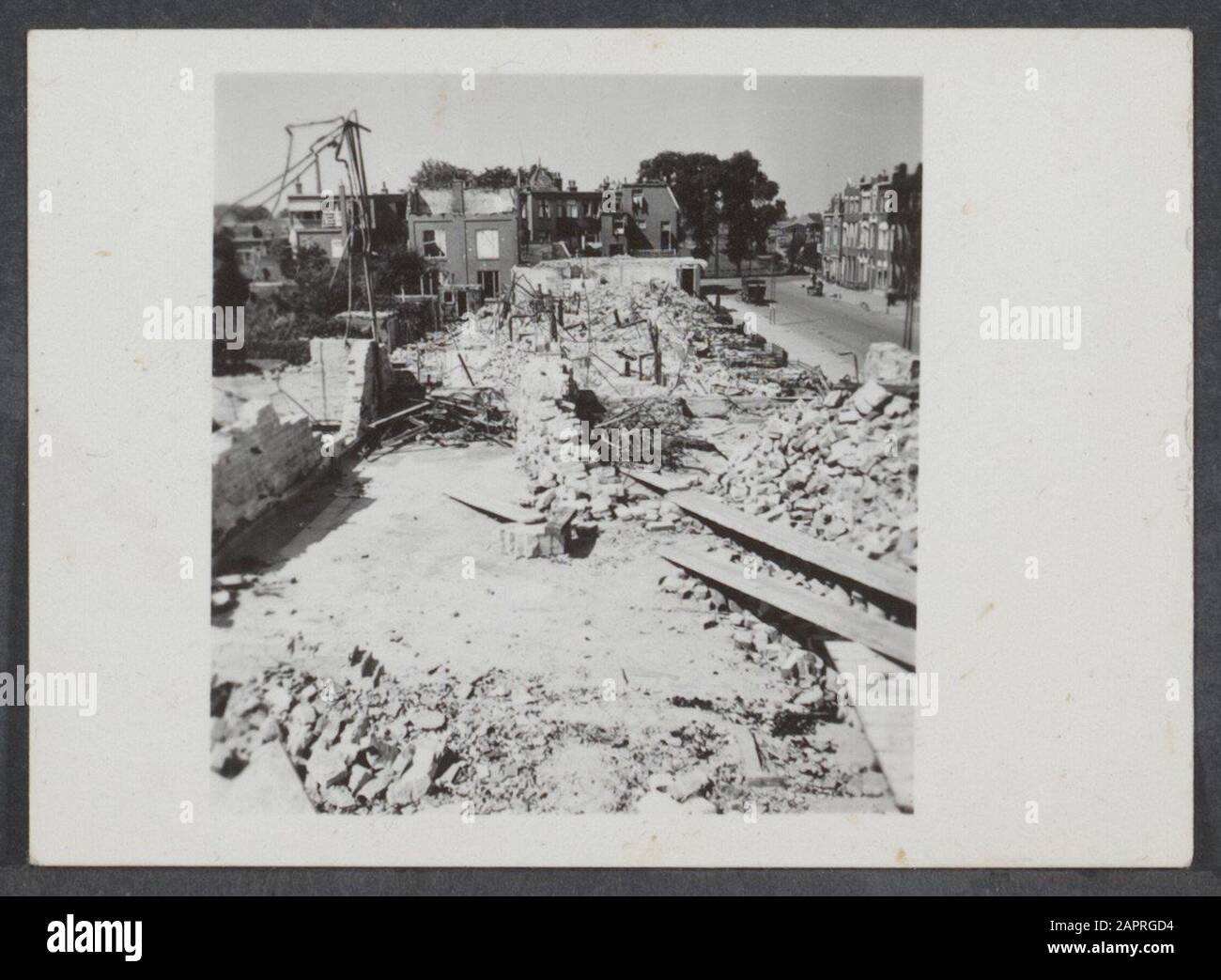 Devastations 1940 Netherlands - A t/m Q Groningen 1945 (series HL ...
