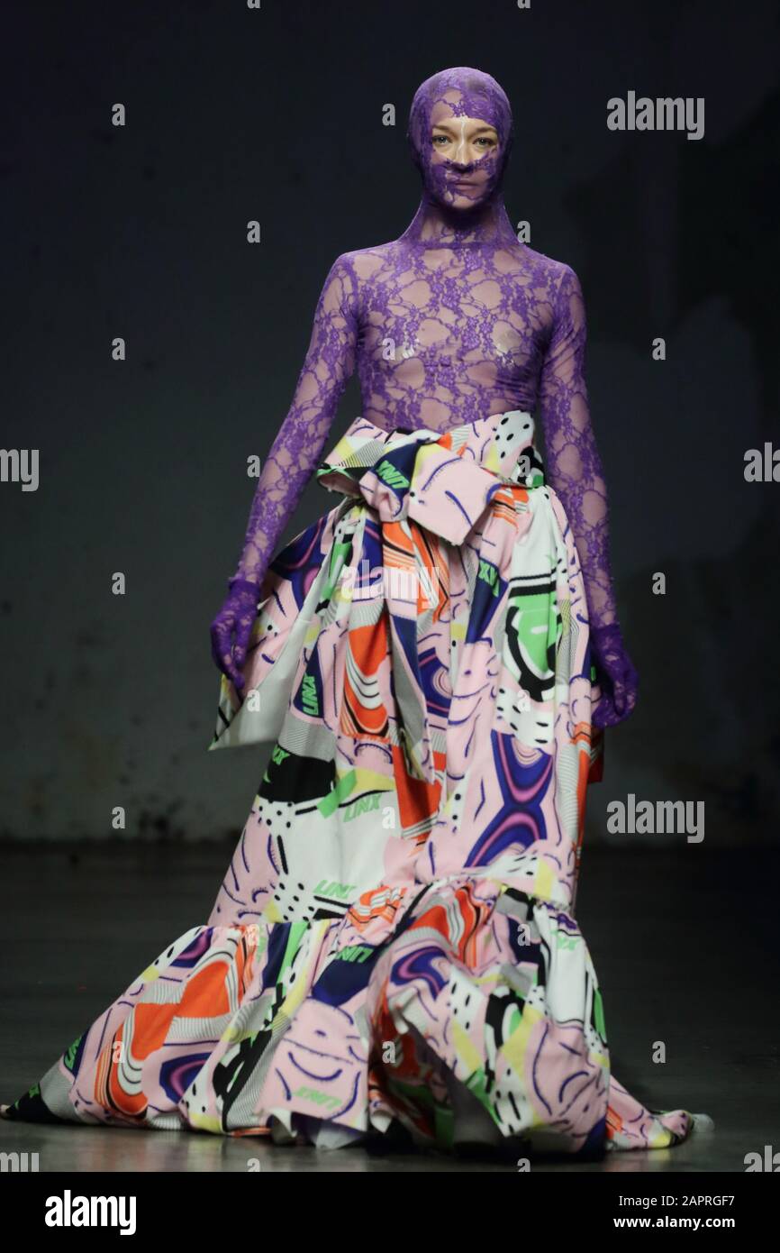 January 24, 2020, Rome, Italy: Models on the catwalk for THE BEST OF ...