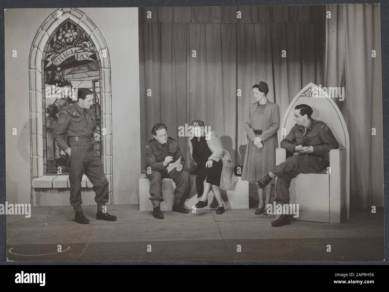 War Miscellaneous Theatre by members of the Armed Forces Annotation ...