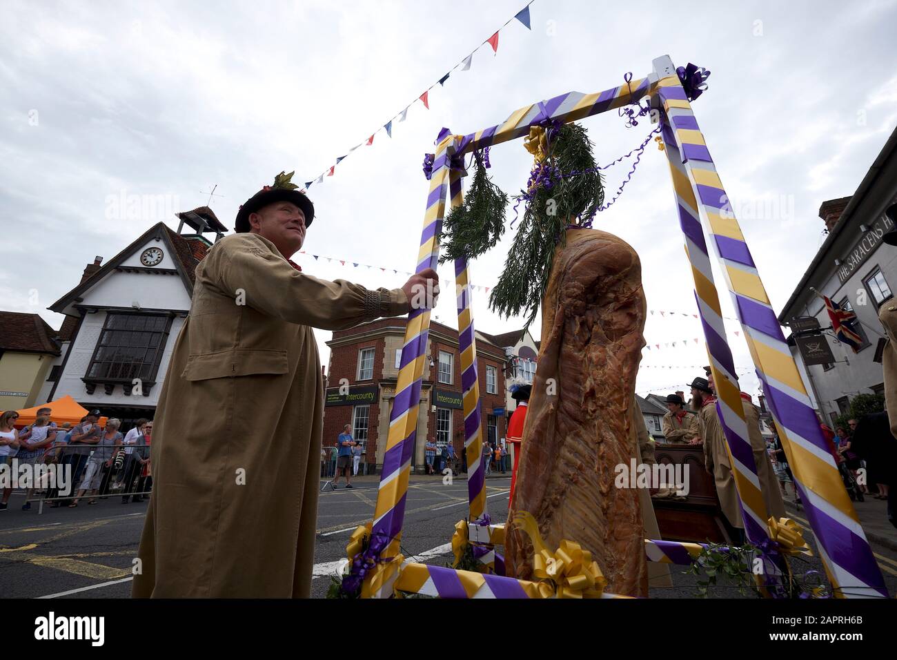 Flitch of bacon essex hi-res stock photography and images - Alamy
