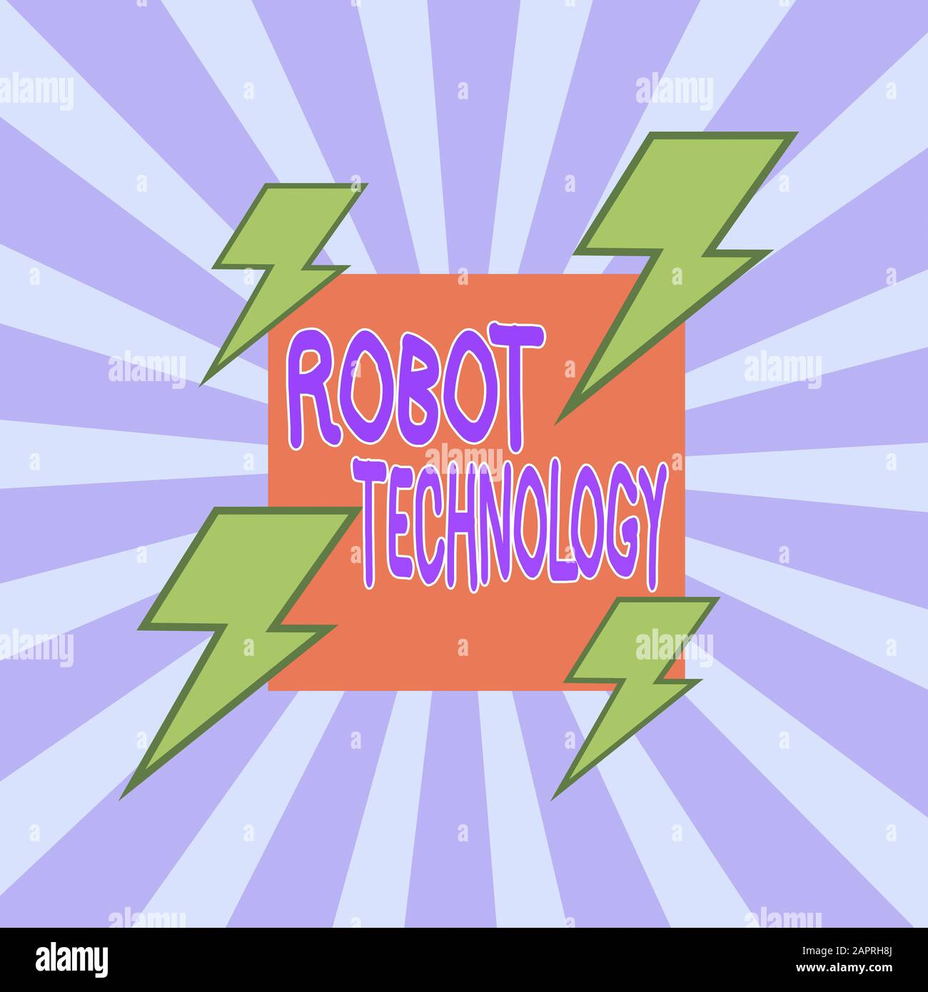 Text sign showing Robot Technology. Business photo text develop ...