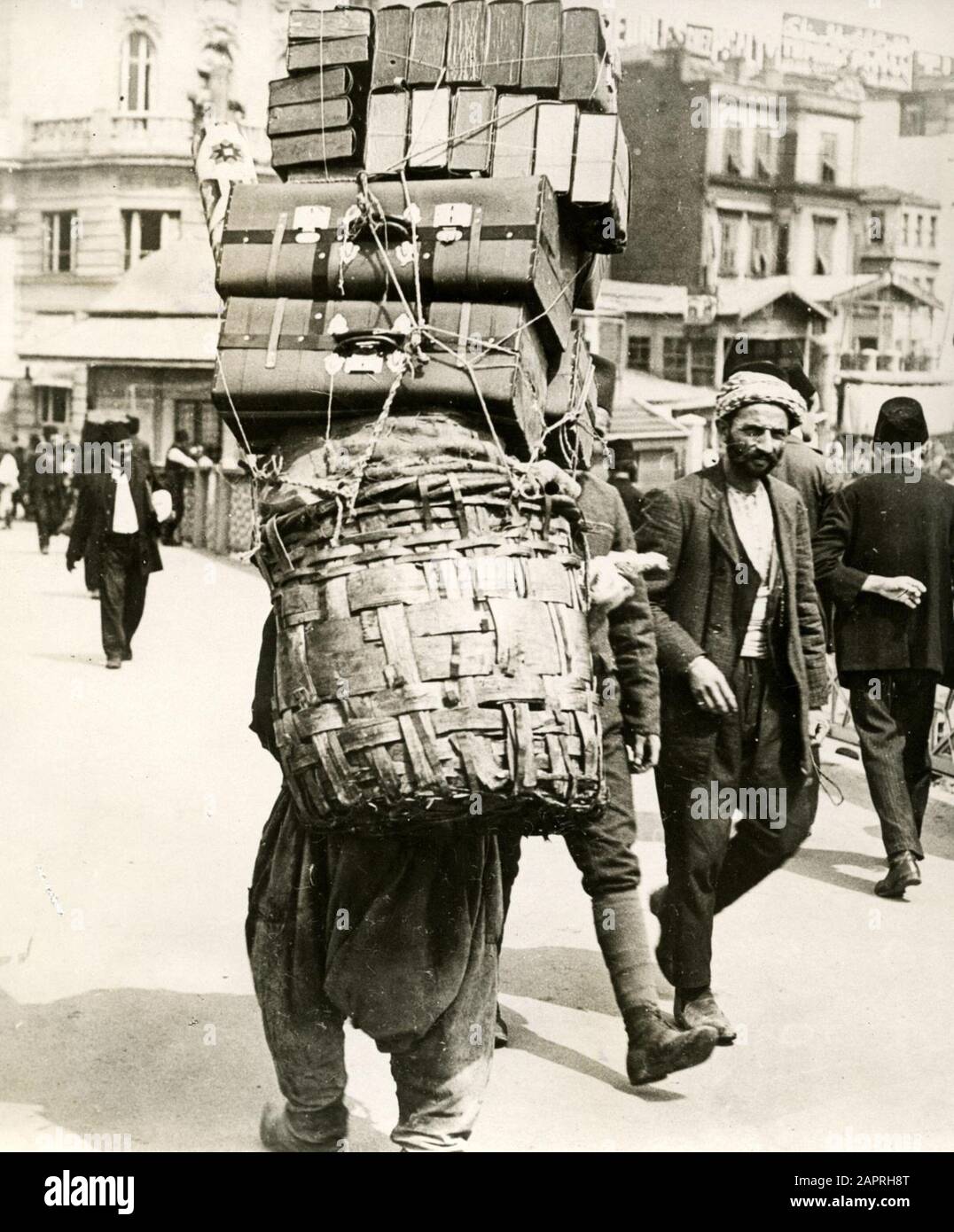 Cargo carriers. Freight transport by cargo carrier in Constantinople ...