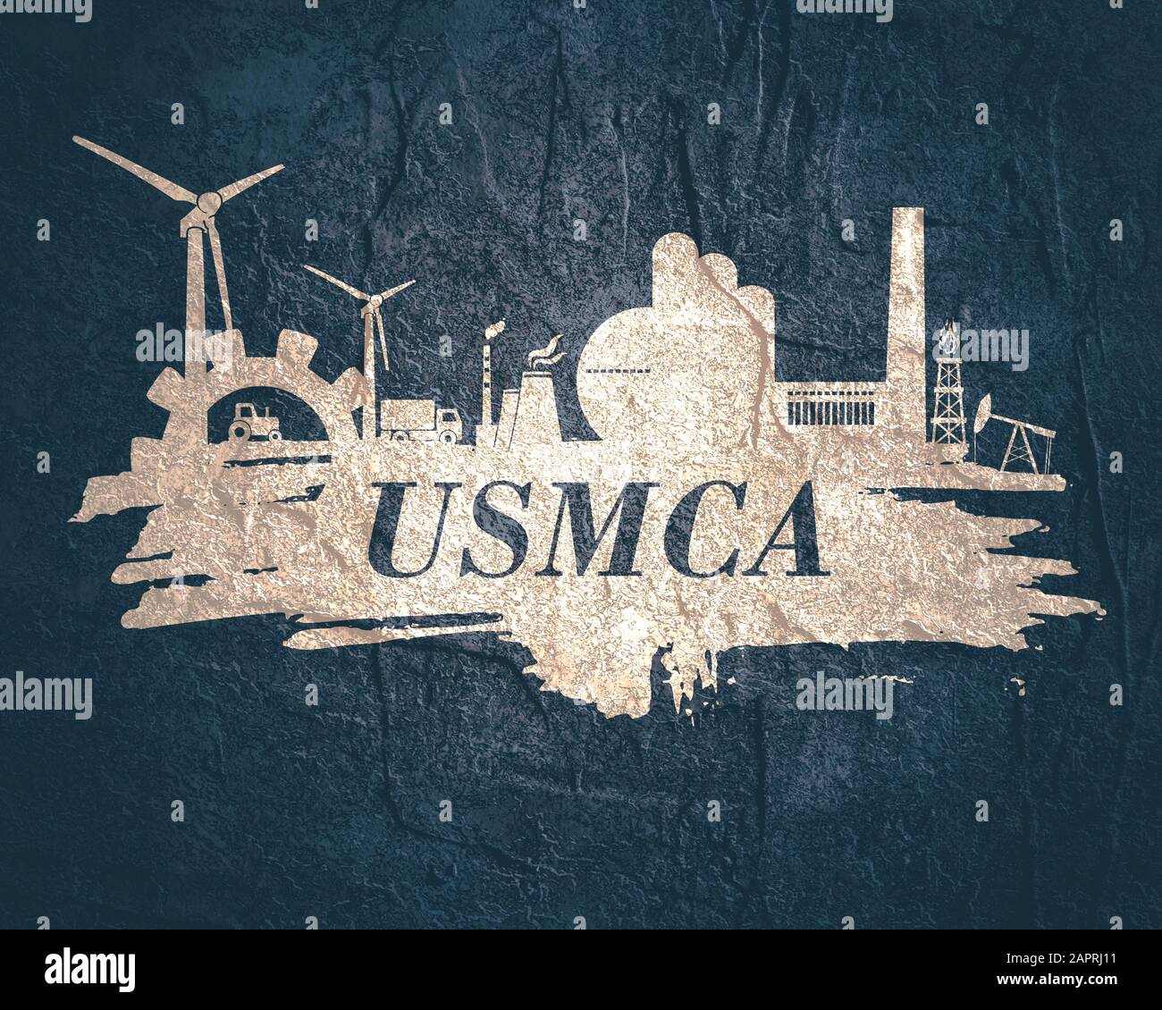 USMCA - United States Mexico Canada Agreement. USMCA text. Heavy ...