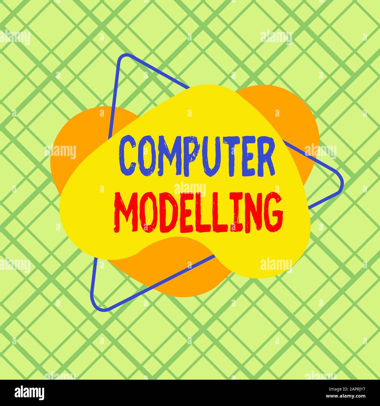 Conceptual hand writing showing Computer Modelling. Concept meaning ...