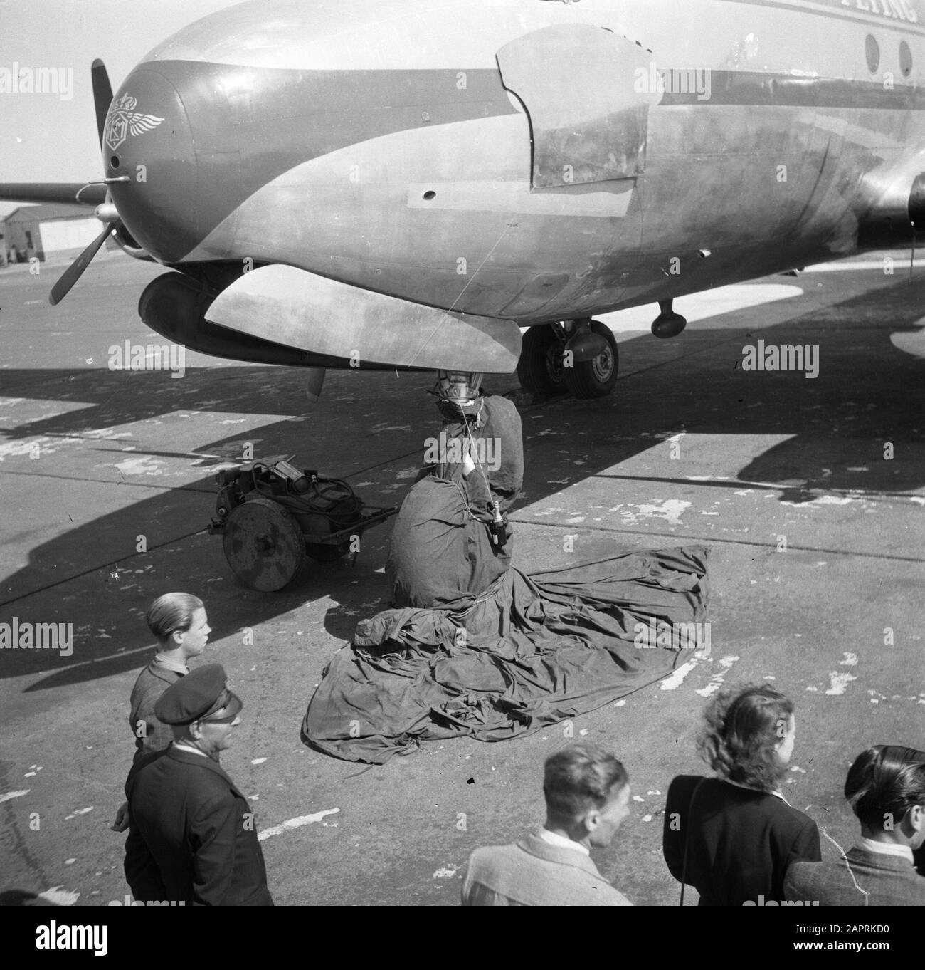 KLM christening Douglas DC-4 Rotterdam Baptism of KLM DC 4 Skymaster ...