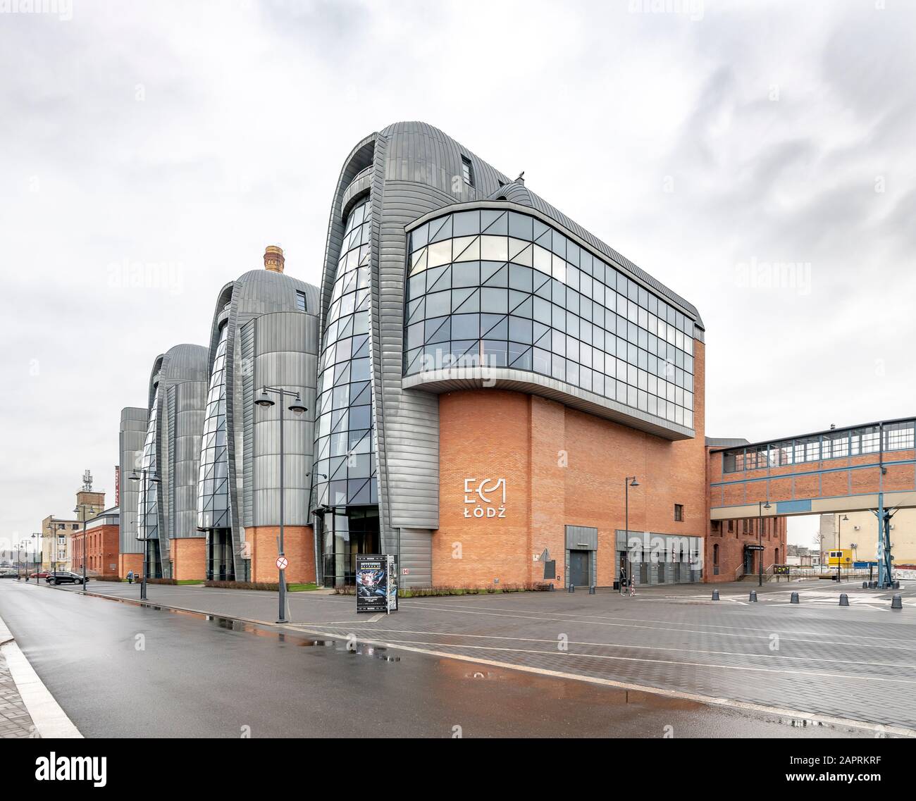 EC1 Łódź Power Plant, converted into a Planetarium in Lodz, Poland ...