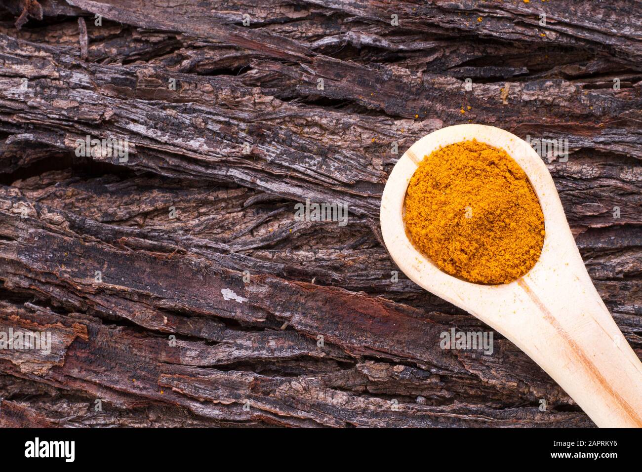 turmeric powder and roots, Asian origin plant containing curcumin has ...