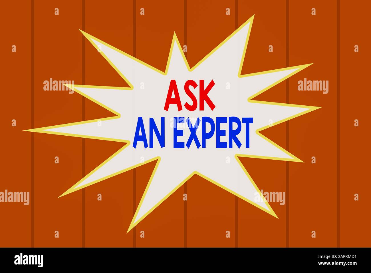 Text sign showing Ask An Expert. Business photo text confirmation that ...