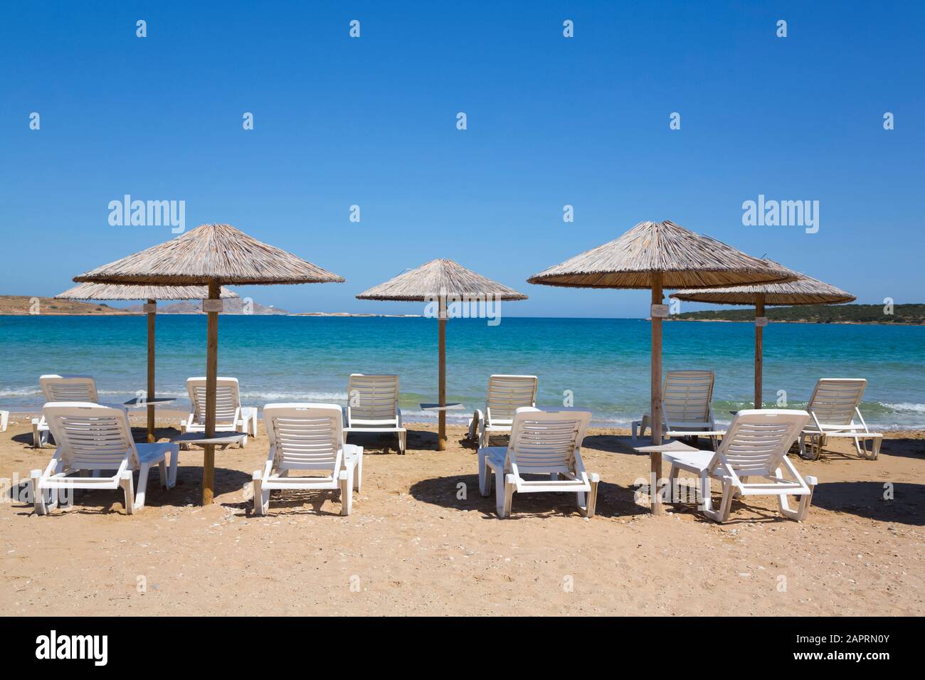 Plage siparos beach hi-res stock photography and images - Alamy