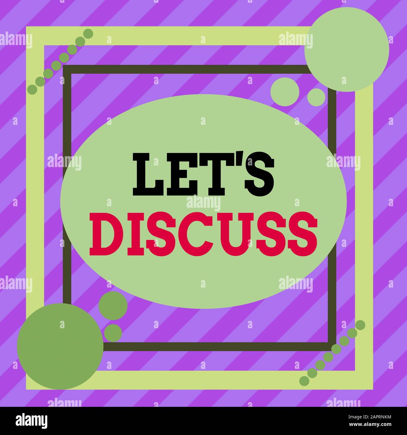 Word writing text Let S Discuss. Business photo showcasing asking ...