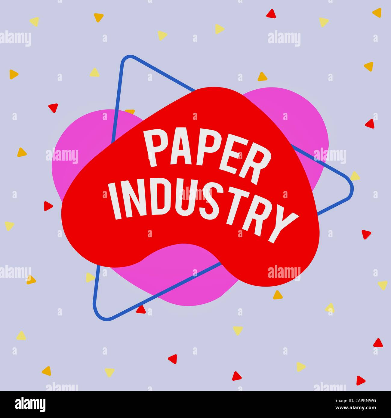 Writing note showing Paper Industry. Business concept for industry of ...