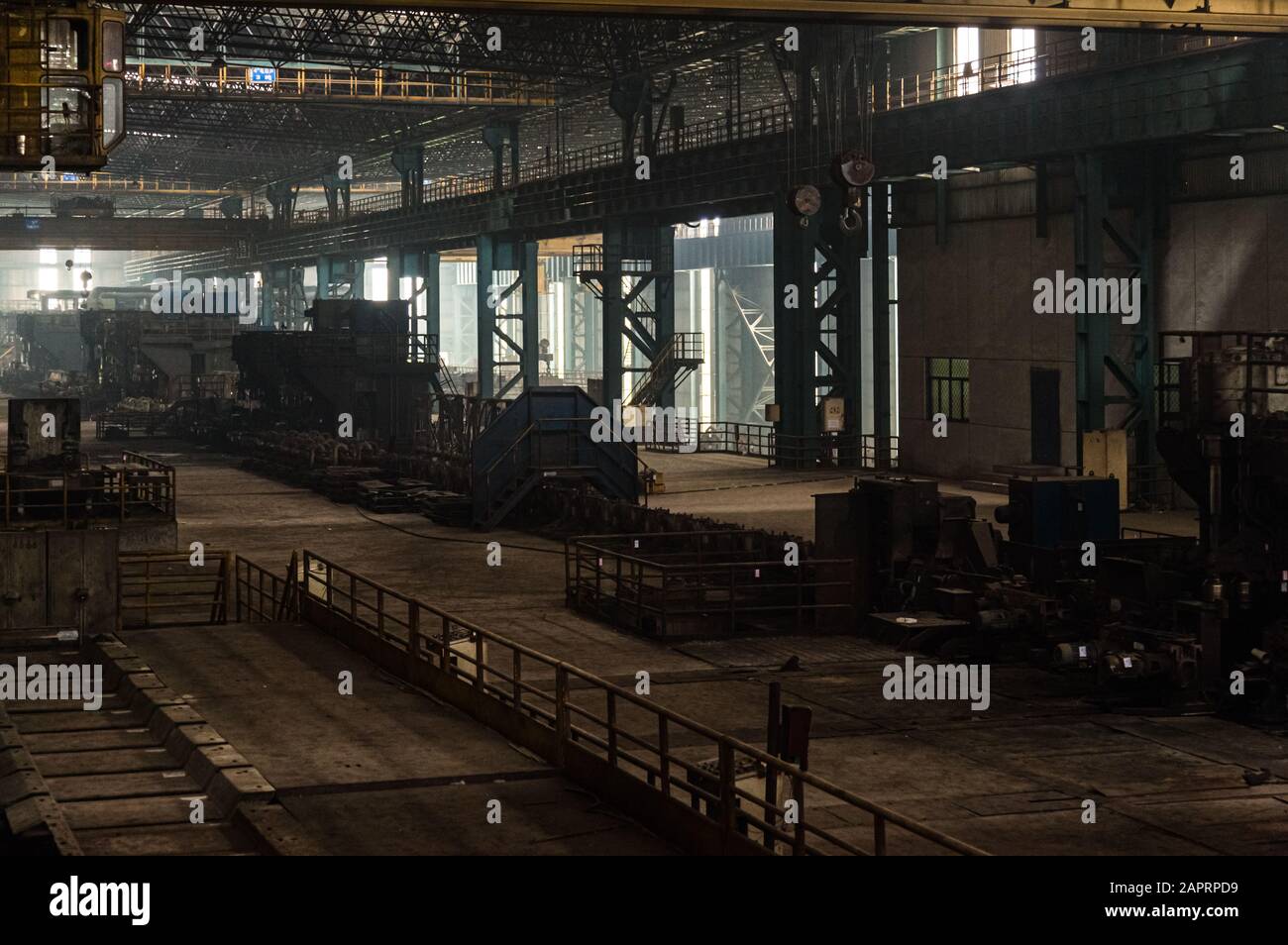 Capital Steel Plant, Beijing in 2011 Stock Photo - Alamy