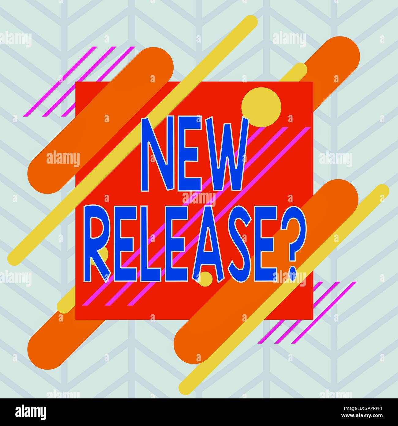 Conceptual hand writing showing New Release Question. Concept meaning ...