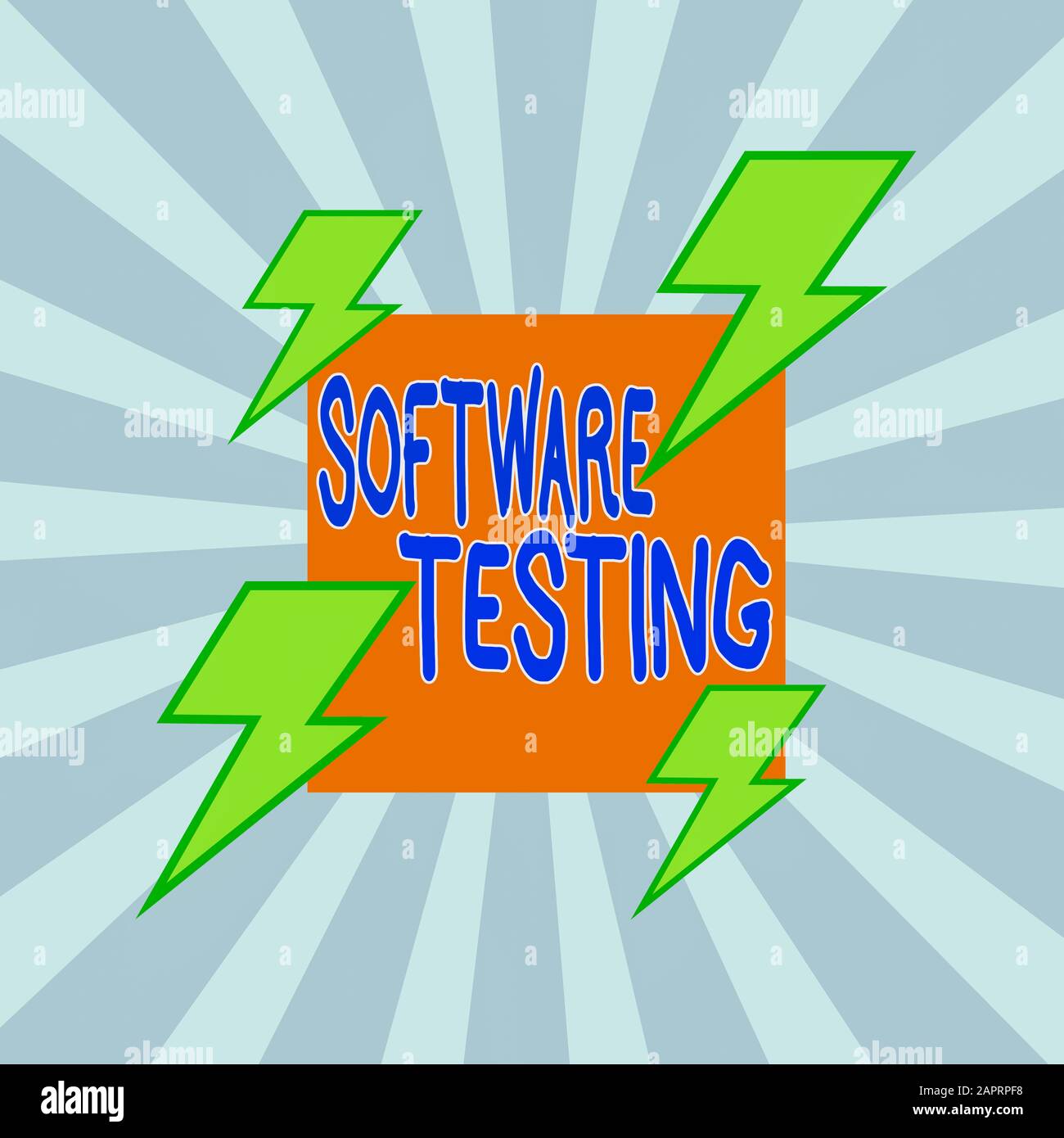 Text sign showing Software Testing. Business photo text evaluate the ... Text sign showing Software Testing. Business photo text evaluate the ...
