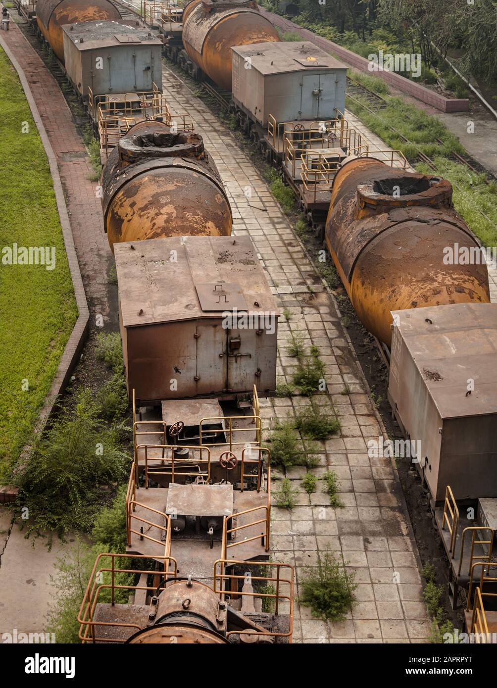 Capital Steel Plant, Beijing in 2011 Stock Photo - Alamy