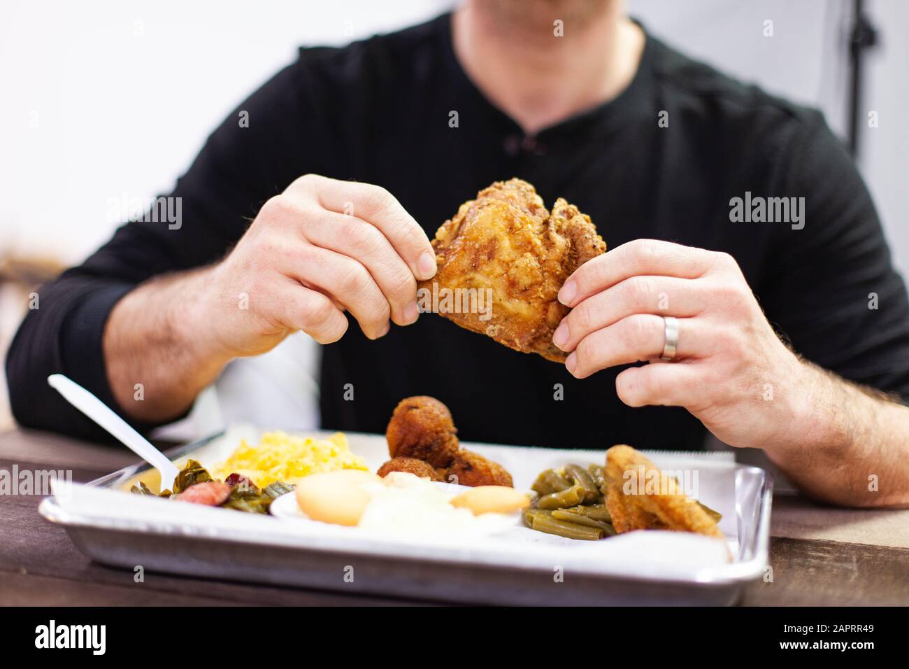 Man buffet hi-res stock photography and images - Alamy