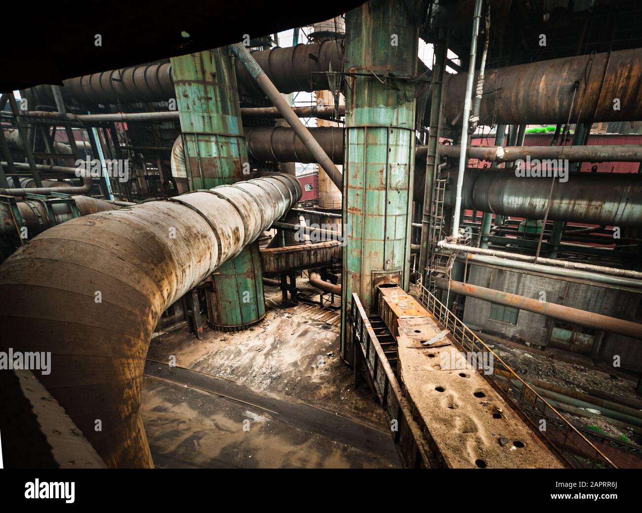 Capital Steel Plant, Beijing in 2011 Stock Photo - Alamy