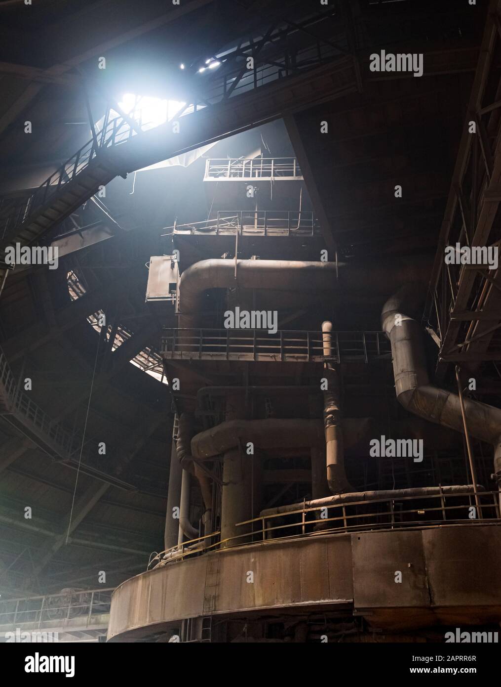 Capital Steel Plant, Beijing in 2011 Stock Photo - Alamy