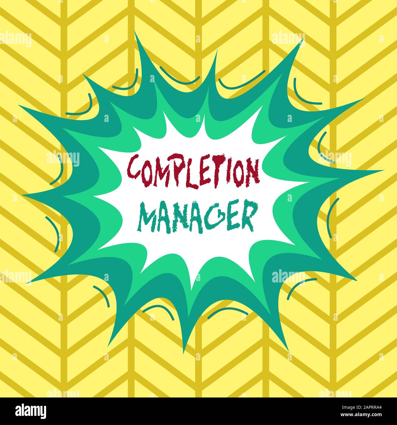 Conceptual hand writing showing Completion Manager. Concept meaning ...