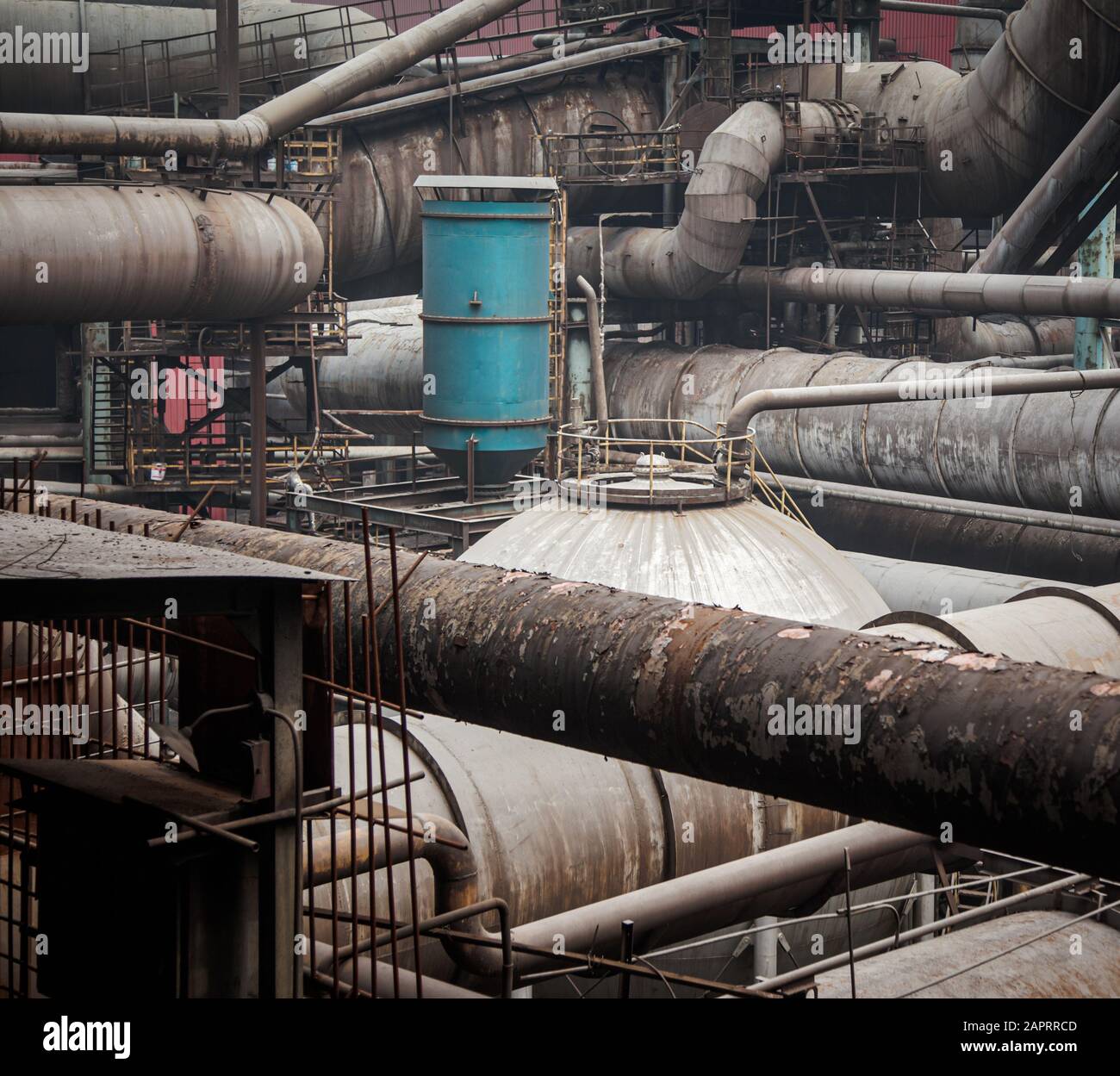 Capital Steel Plant, Beijing in 2011 Stock Photo - Alamy