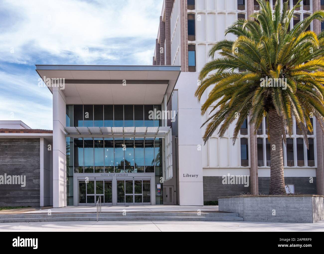 Goleta, CA, USA - January 2, 2020: UCSB, University California Santa ...