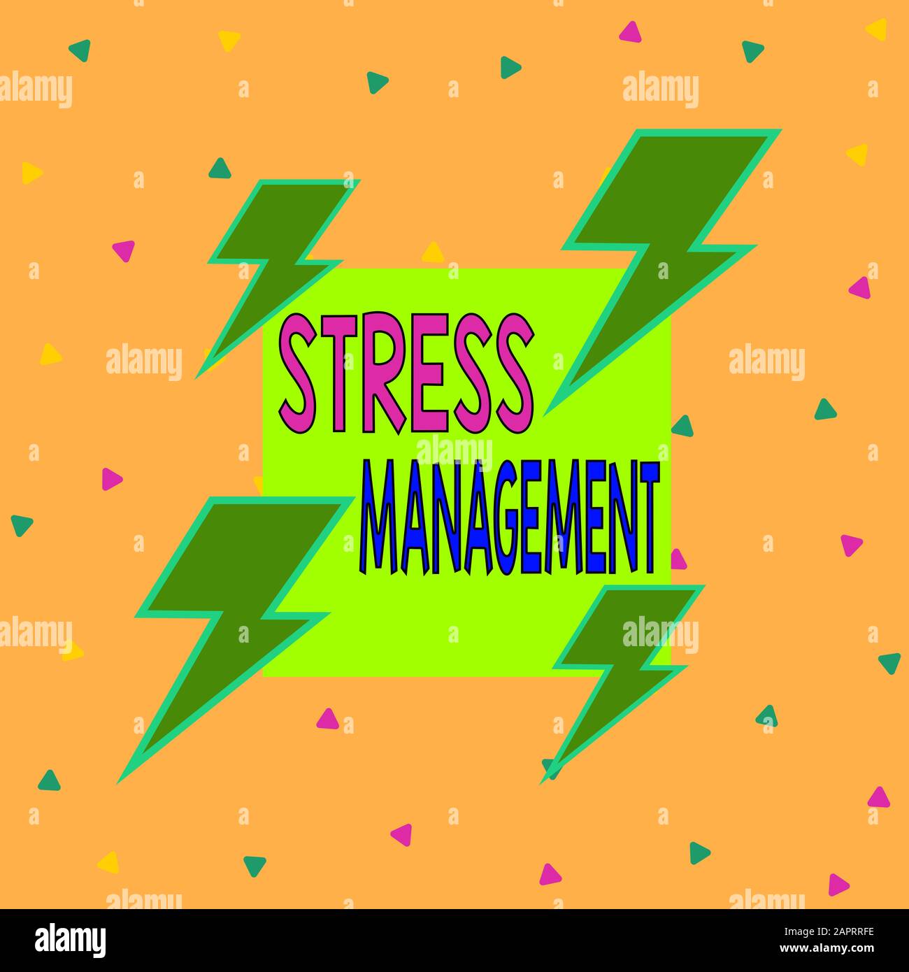 Handwriting text writing Stress Management. Conceptual photo method of ...