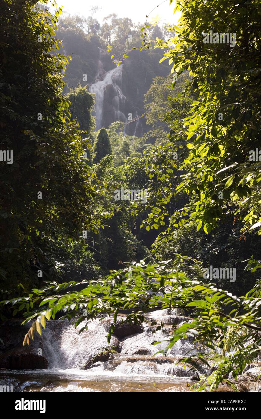 Waterfall in myanmar hi-res stock photography and images - Alamy