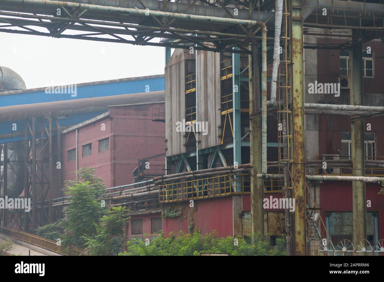 Capital Steel Plant, Beijing in 2011 Stock Photo - Alamy