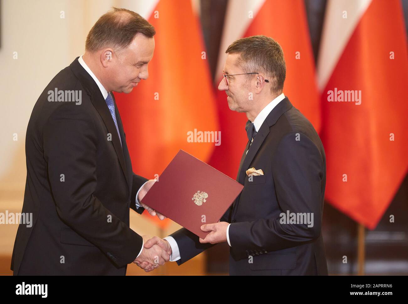 Warsaw, Mazovian, Poland. 24th Jan, 2020. The President of The Republic ...