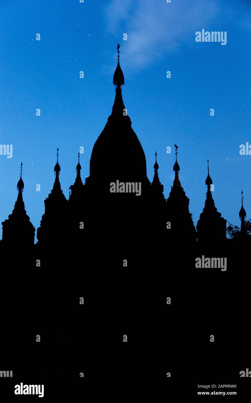 Bagan night sky hi-res stock photography and images - Alamy