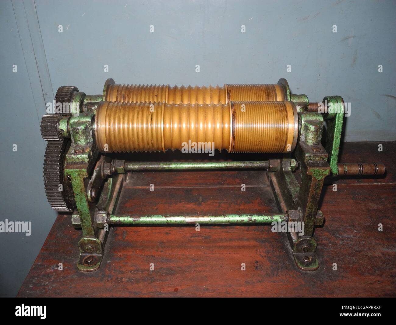 Equipment for the production of ayurvedic preparations, India, Kerala ...