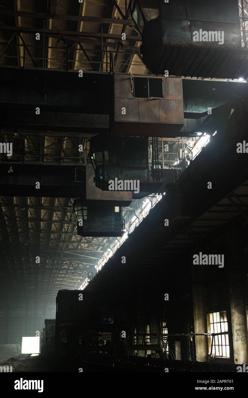 Capital Steel Plant, Beijing in 2011 Stock Photo - Alamy